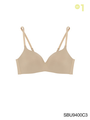 BRALESS Pretty Perfect Seamless Wireless Bra Sand